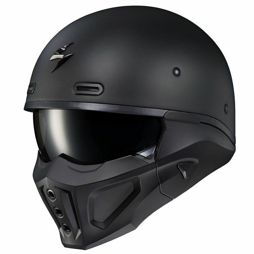 Scorpion Covert X Helmet - Solid Matte Black - XX-Large | eBay