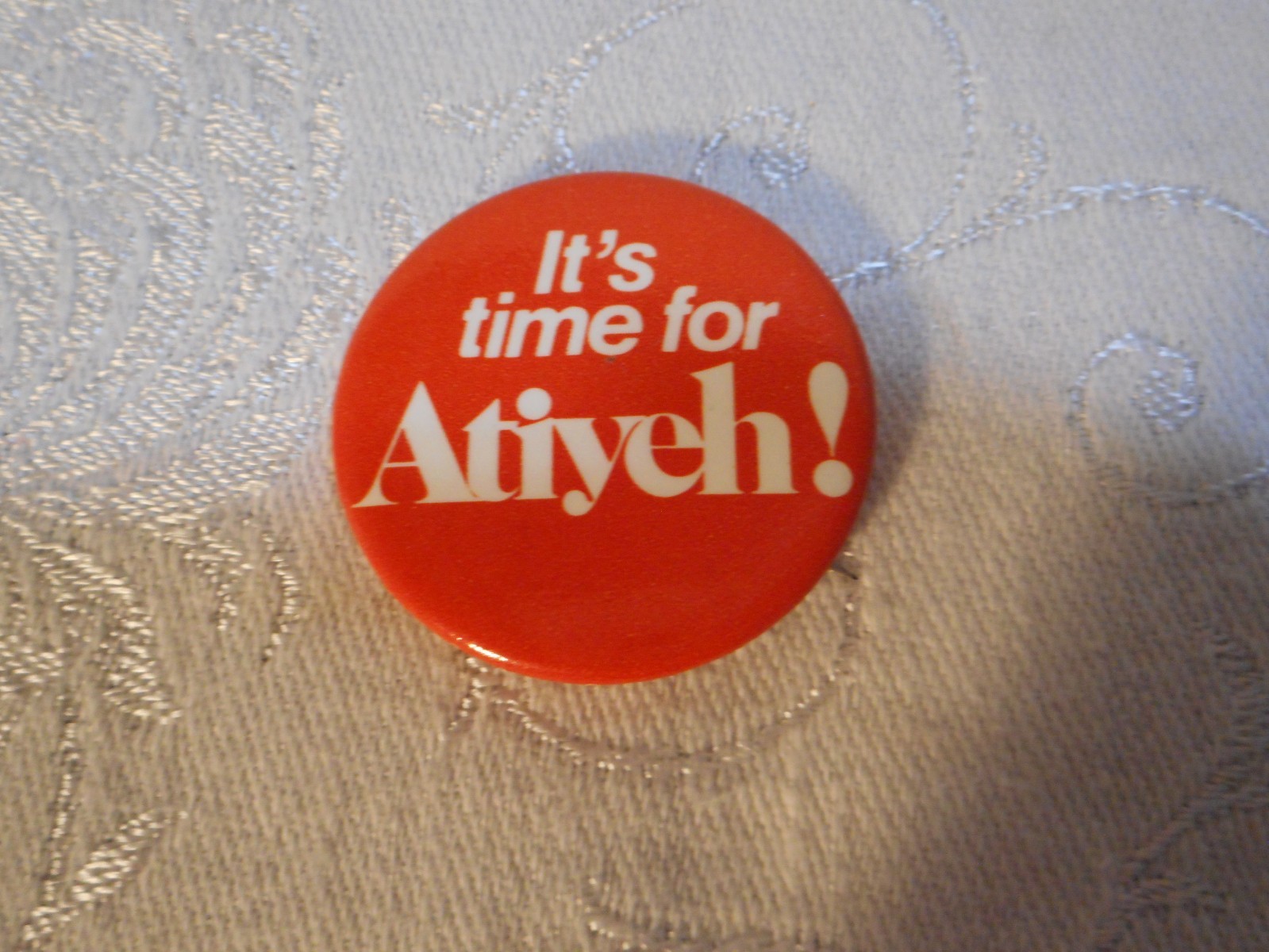 Victor Atiyeh Oregon (R) Governor 1978-86 political pin It's Time for ...