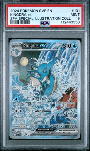 2024 POKEMON SVP EN-SV BLACK STAR PROMO #131 KINGDRA EX PSA 9 | eBay