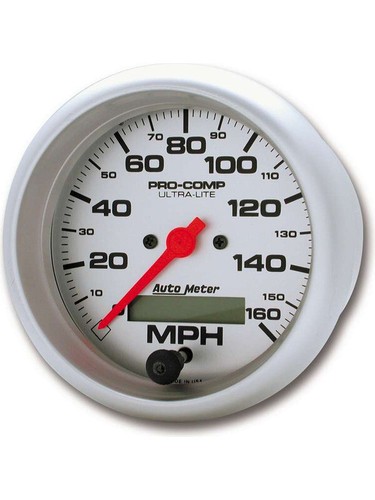 Auto Meter 3-3/8 Speedometer, 0-160 MPH, Electric, Ultra-Lite (4488) | eBay