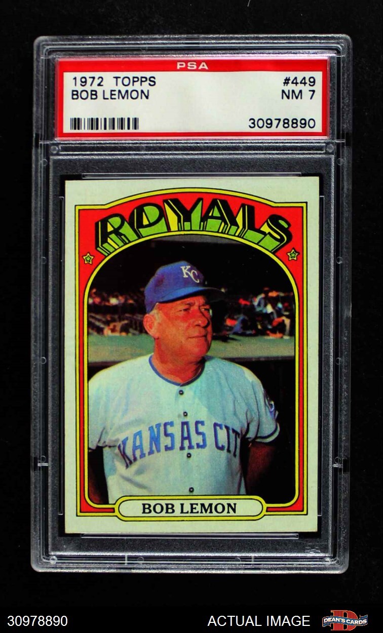 1972 Topps - #449 Bob Lemon for sale online | eBay
