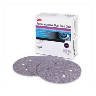 3M Marine 30787 Purple Abrasive Disc 6'' Diameter Sanding 36E Grade 25 ...
