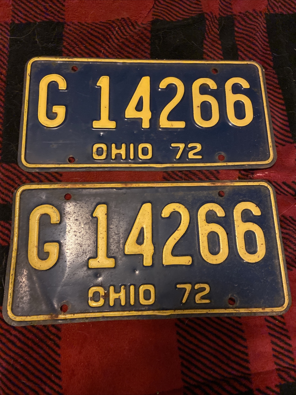 1972 Ohio license plate | eBay