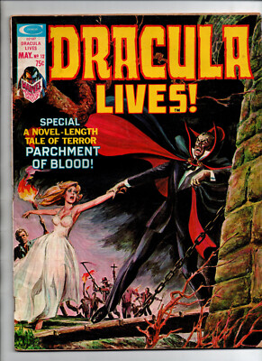 Dracula Lives #12 - vampire - Magazine - 1975 - VG | eBay