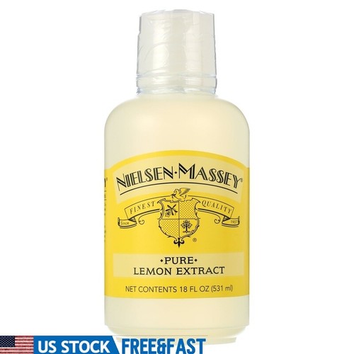 Pure Lemon Extract Natural Flavoring Baking Cooking Marinades Vegan ...