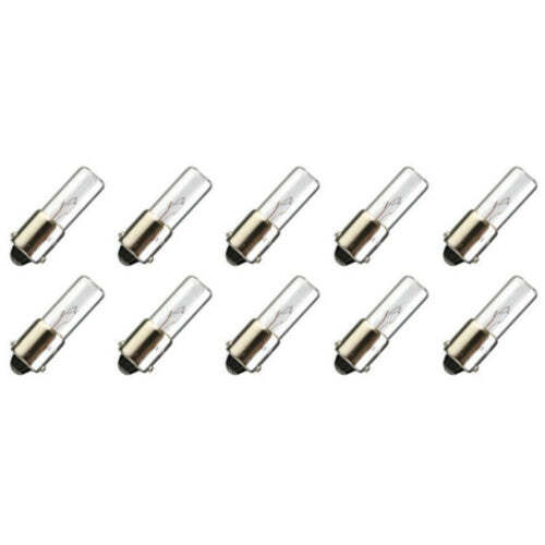 CEC Industries #120MB Bulbs, 120 V, 3 W, BA9s Base, T-2 Shape (Box of ...