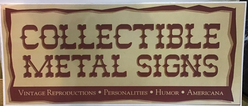 TIN SIGN new 8x12 Danger warning haunted house scary funny man cave ...