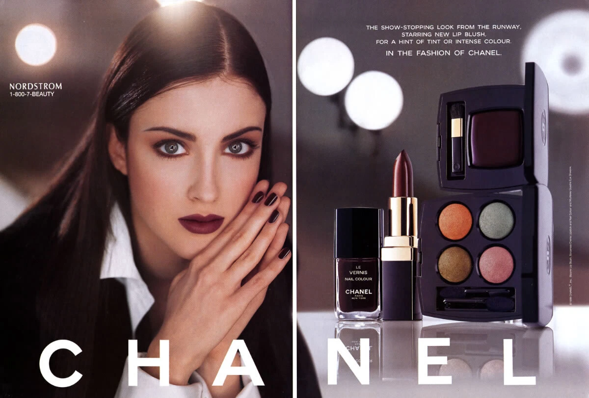 Chanel Cosmetics Ads