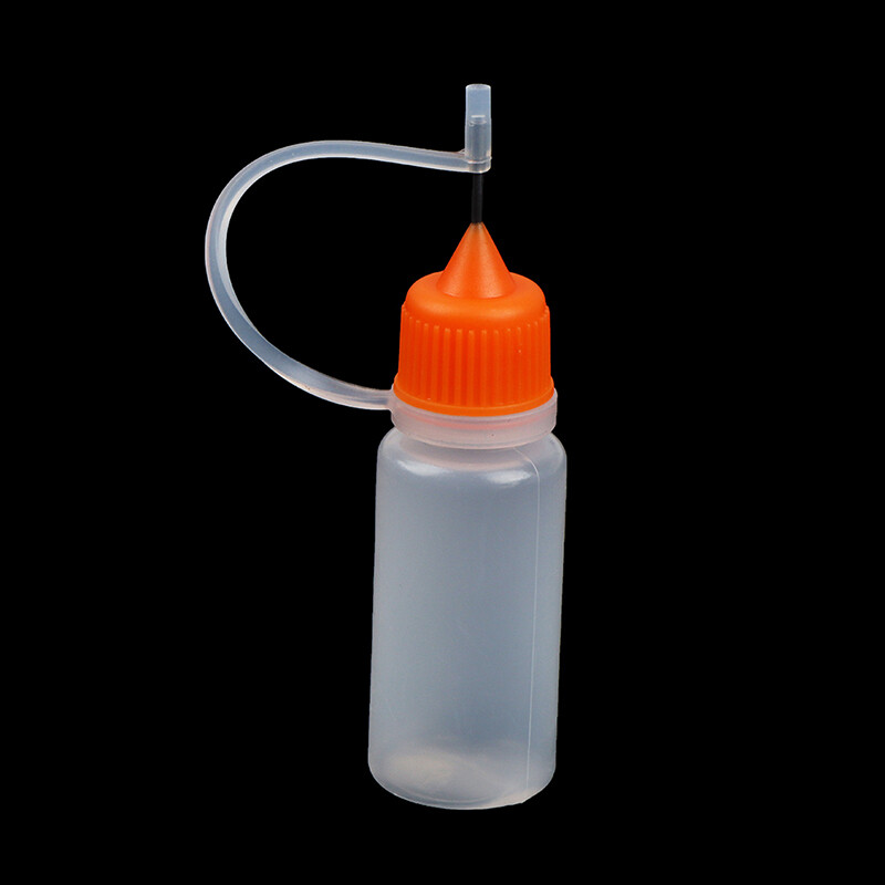 5PCS 10ML Squeezable Needle Bottles Eye Liquid Dropper Sample Drop Can ...