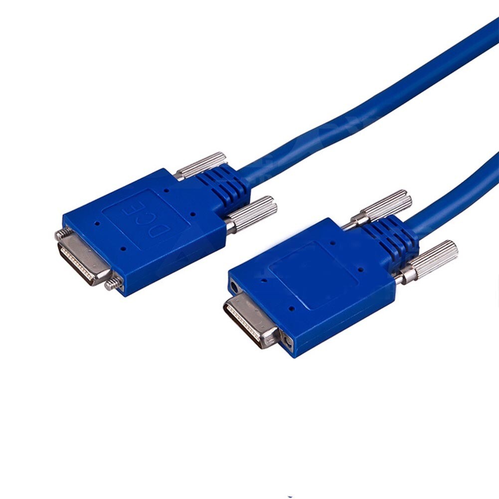 Cisco CAB-SS-2626X Cable Blue Cable Length DTE DTE-DCE Cable For WIC-2T ...