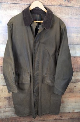 Barbour Classic Threequarter A850 Classic 3/4 Coat Wax Jacket M Medium ...
