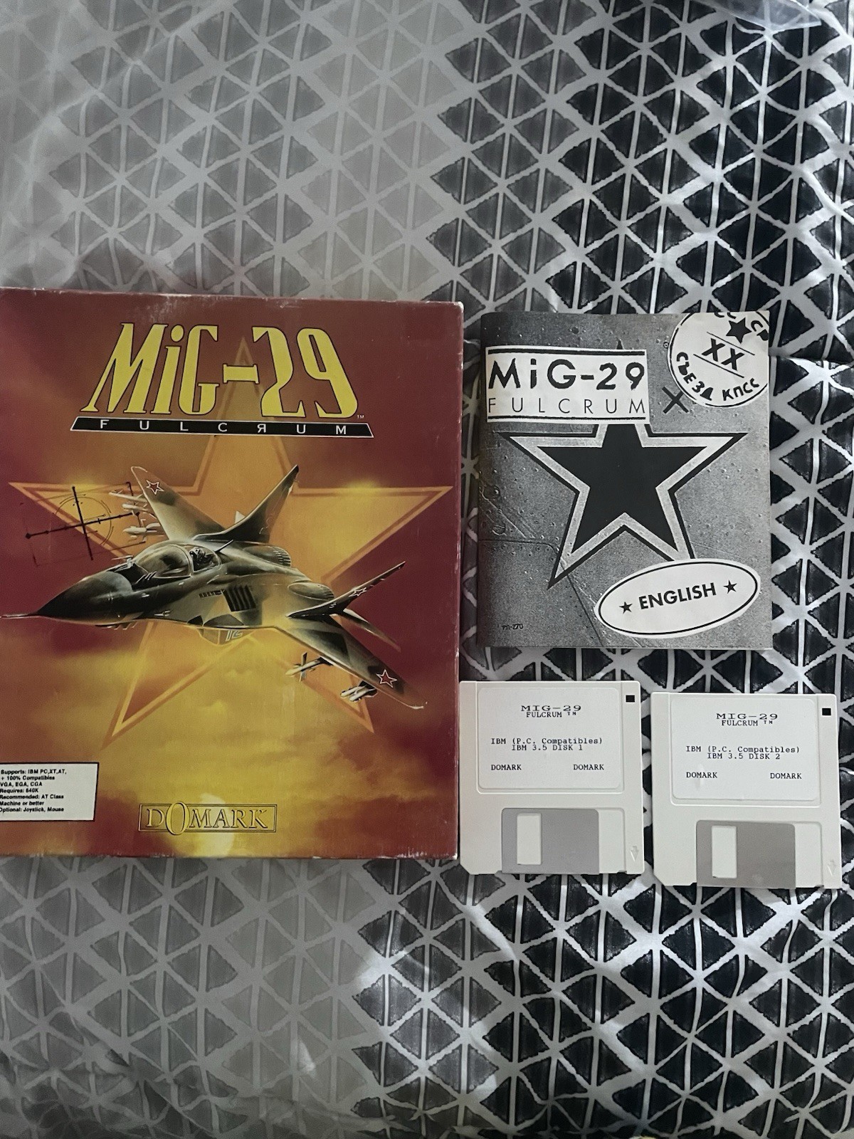 MIG-29 Fulcrum (IBM PC, 1991) - untested - cib | eBay UK