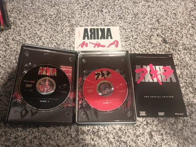 Akira (DVD, 2001, 2-Disc Set, Limited Special Edition Collectors Tin ...