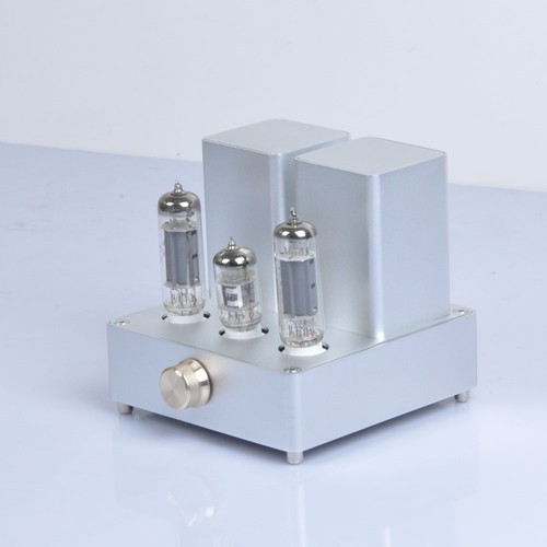 1PC Silver Mini Single Ended Tube AMP Audio Amplifier EL84+12AX7B /ECC83 | eBay