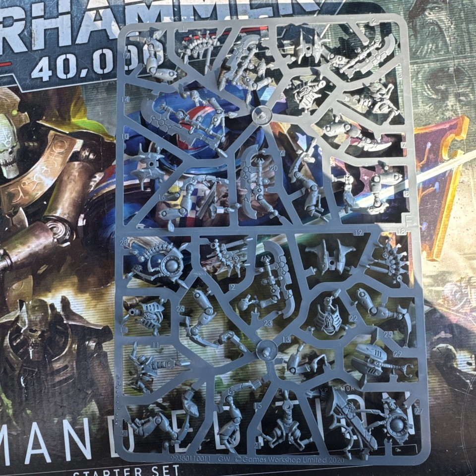 WARHAMMER40K 9th Edition Command Edition Necron Warriors | eBay