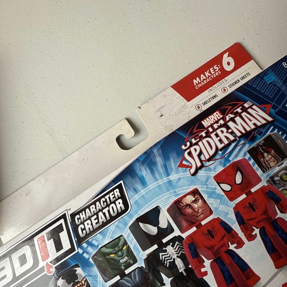 New 3D IT Character Creator Lot of Refills TMNT MARVEL Spider-Man ...