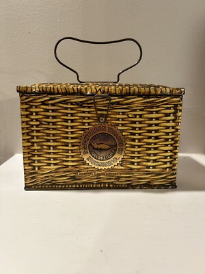 Antique Patterson’s Seal Cut Plug Metal Tin Tobacco Advertising Lunch ...