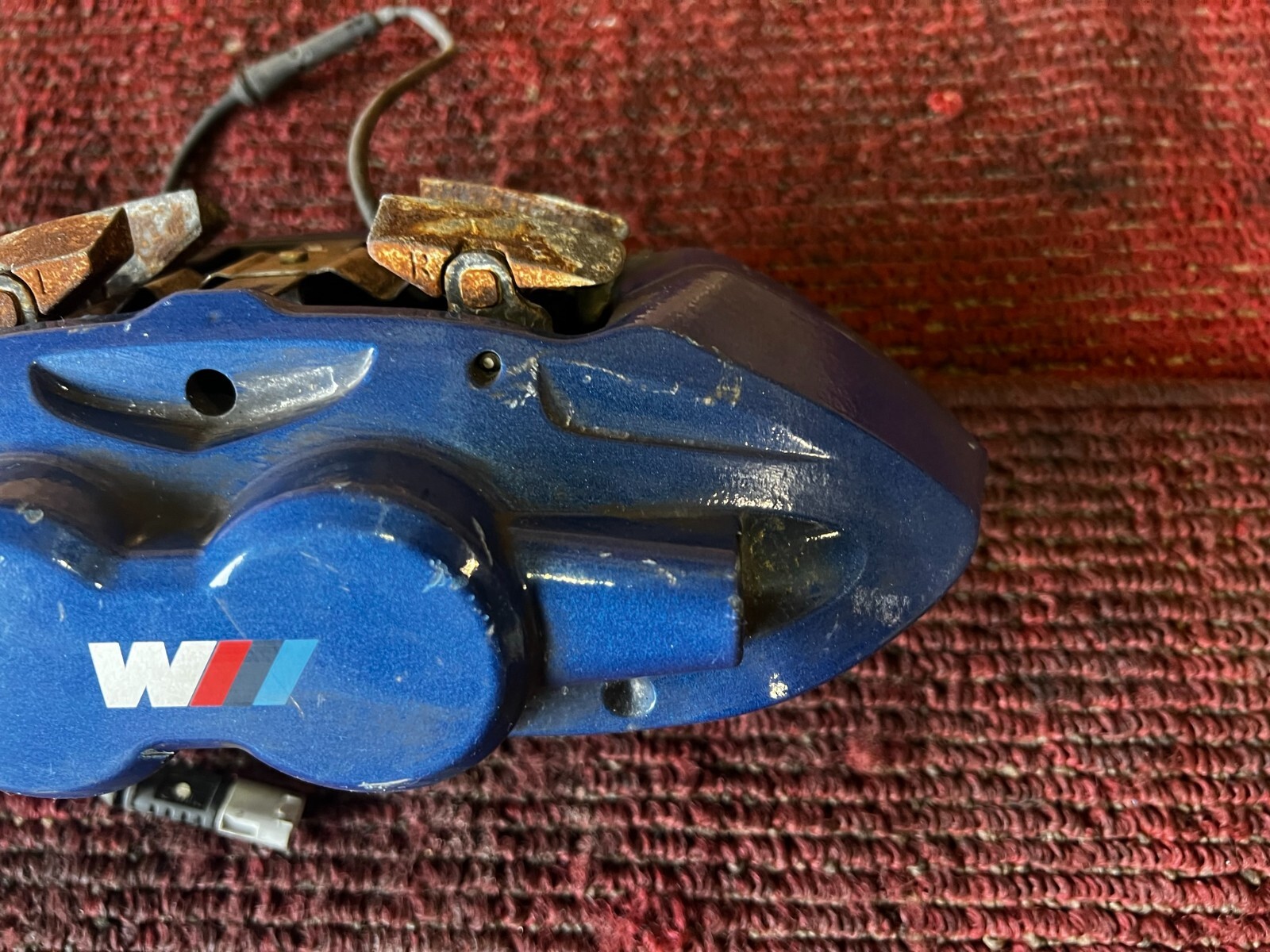 BMW F30 F32 F36 F22 FRONT LEFT DRIVER SIDE M-SPORT BREMBO BRAKE CALIPER ...