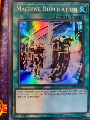 Machine Duplication Super Rare OP08-EN008 Yugioh | eBay