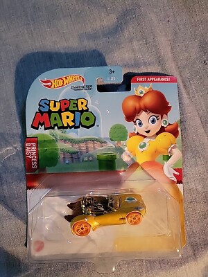 Hot Wheels Super Mario Character Cars Princess Daisy Diecast Car | eBay