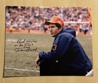 DANNY FORD SIGNED 8x10 PHOTO FORMER CLEMSON TIGERS HEAD COACH AUTOGRAPH ...