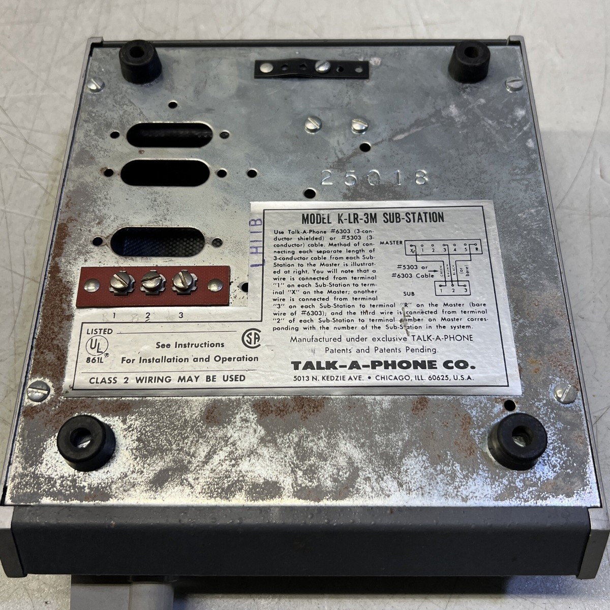 Talk A Phone Intercom System