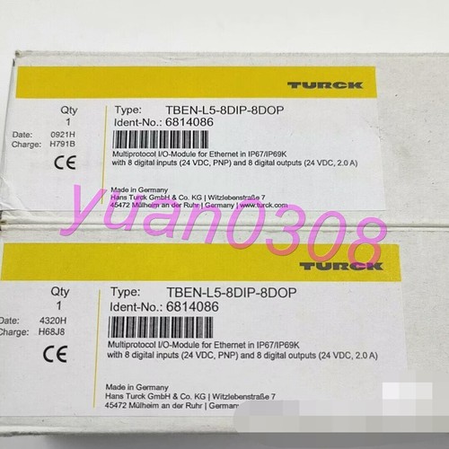 NEW TURCK TBEN-L5-8DIP-8DOP Bus Module DHL Fast delivery | eBay