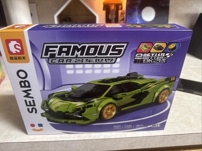 Sembo Building Blocks Famous Car 714541 | eBay