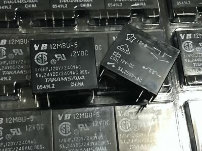 Relays - 5A 250Vac
