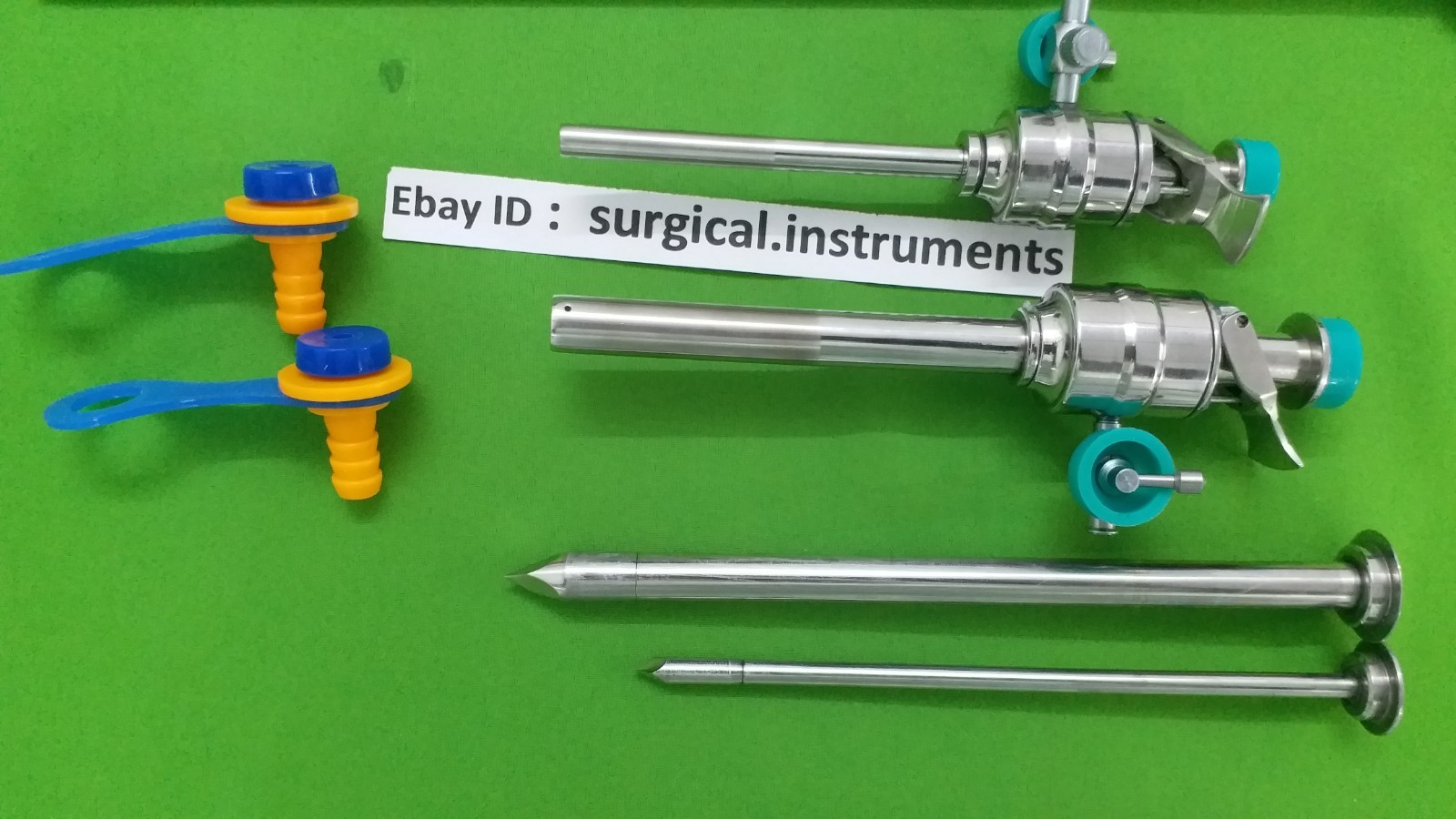 8pc Laparoscopic Surgery Set 5mm/10mm Endoscopy Reusable High Quality ...