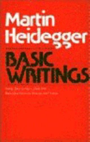 Heidegger : Basic Writings by Martin Heidegger (1977, Hardcover) for sale online | eBay