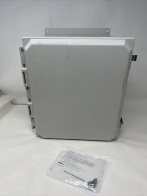 Hammond Industrial Control Panel Enclosure PJU12106TF 12 x 10 x 6 Twist ...