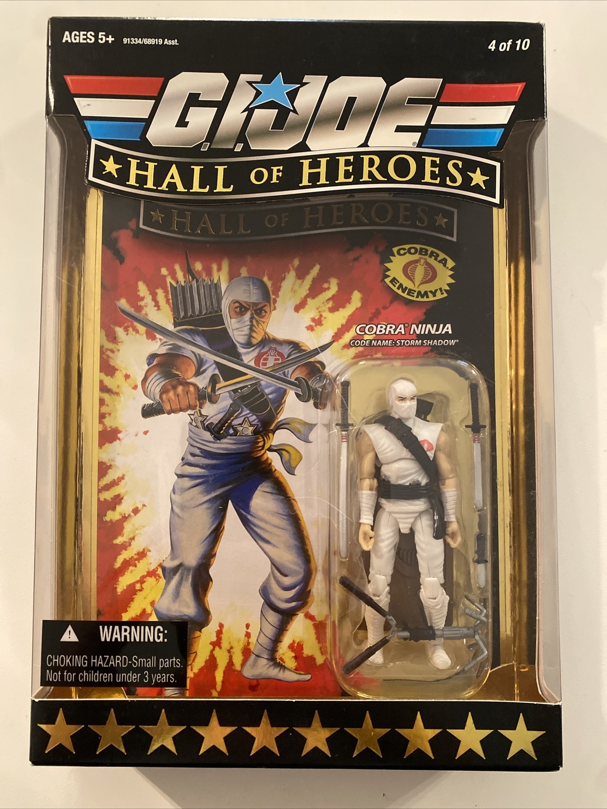 G.I. Joe Hall of Heroes Cobra Ninja -Code Name Storm Shadow 25th ...