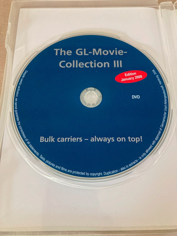 GERMANIC LLOYD The GL-Movie-Collection III Ed January 2008 Double-DVD ...