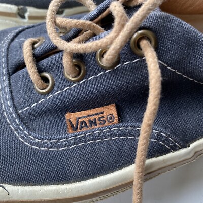 Vintage Vans Shoes 80s 90s Classic Era Low Navy Canvas Vintage Vans Shoes 80s 90s Classic Era Low Navy Canvas