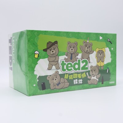 POPMART Ted 2 Teddy Bear Action Plush Pendant Series Sealed | eBay