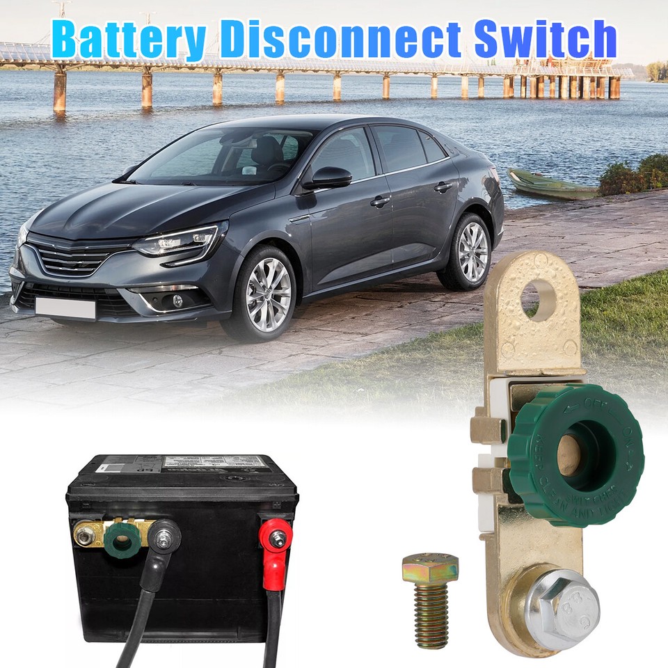 4PCS Side Post Battery Link Terminal Quick Cut-off Disconnect Kill Shut ...