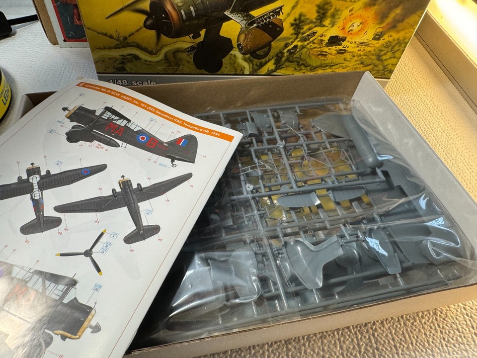 ️ 1:48 EDUARD WWII BRITISH LYSANDER MK.III PLANE KIT -NEW💥 WM319 | eBay
