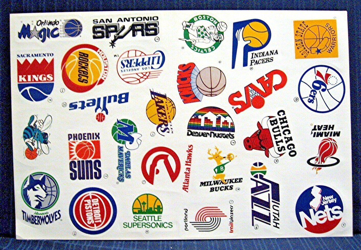 Old Nba Team Logos Evolution Of The NBA Logo And Symbols Representing