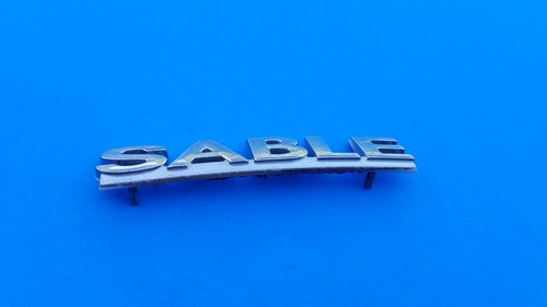 00 01 02 03 MERCURY SABLE REAR GATE LID EMBLEM BADGE SYMBOL LOGO USED ...