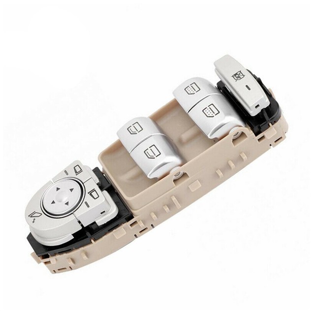 Beige Front Left Window Mirror Switch 2059056811 For Benz C GLC W205 ...