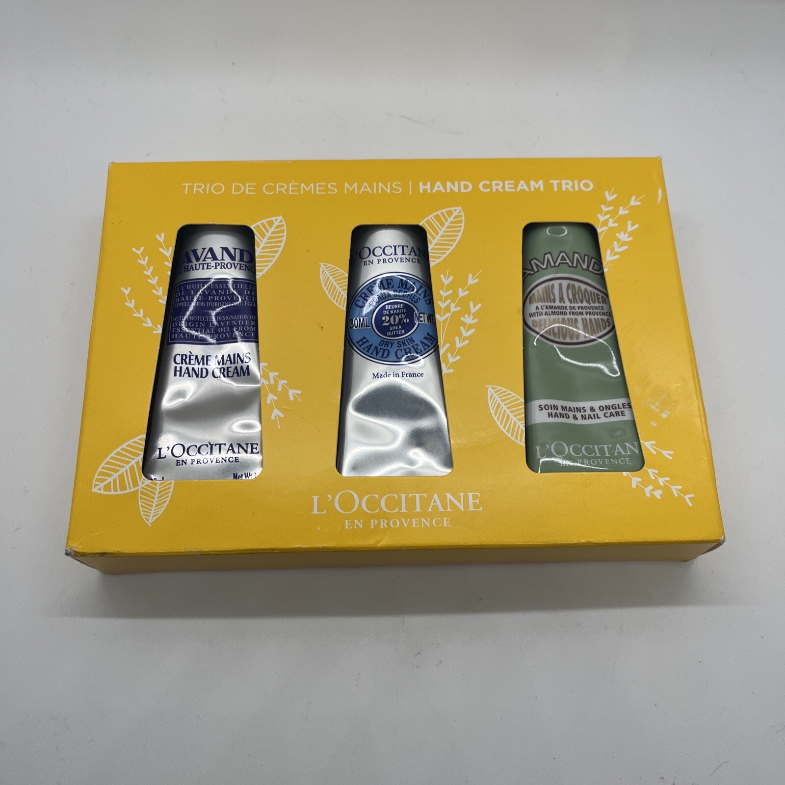 L'Occitane Hand Cream Classics Trio Enriched with Shea Butter- Made In ...