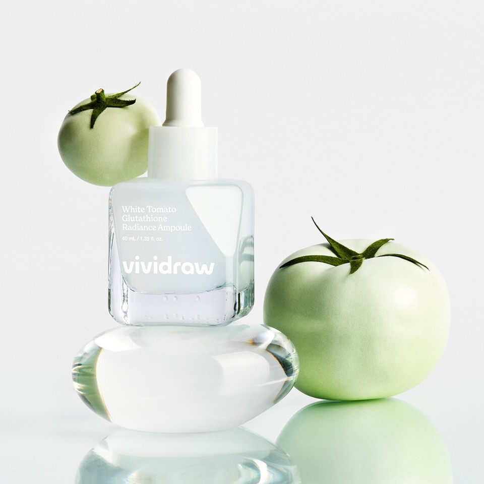 VIVIDRAW White Tomato Glutathione Radiance Ampoule 1.35oz / 40ml K ...