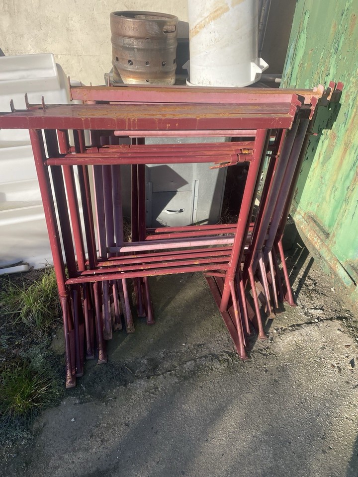 Builders Trestles X 9 Great Condition Only Used On One Job | eBay UK