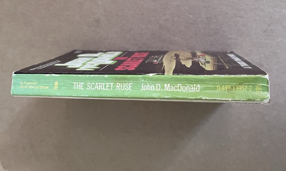 THE SCARLET RUSE by John D. MacDonald 1973 Fawcett paperback TRAVIS ...