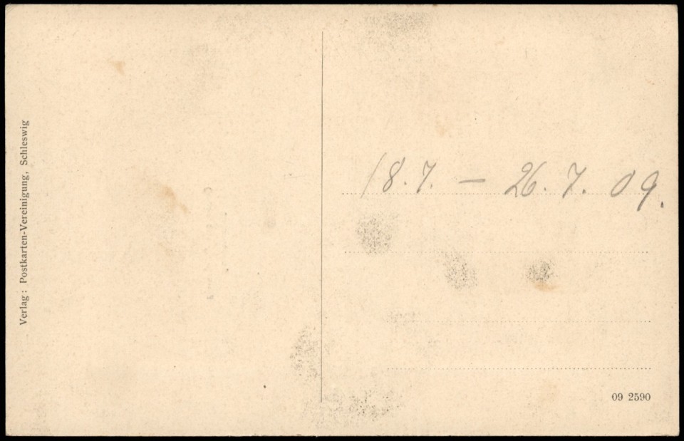 Ansichtskarte Schleswig (Sleswig/Slesvig) Colonnenweg 1912 | eBay