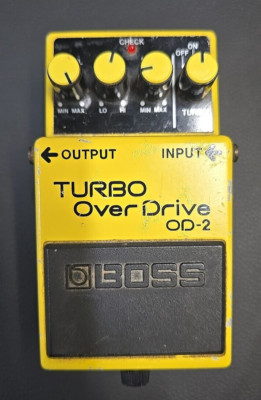 BOSS TURBO OVERDRIVE GUITAR EFFECTS PEDAL OD-2 | eBay Australia