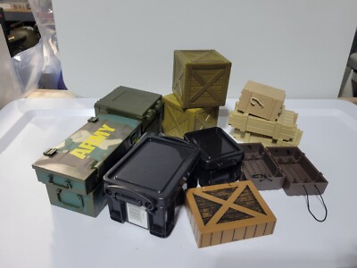 1:6 12" GI Joe storage crate lot | eBay