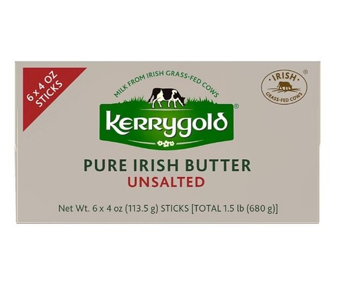 Kerrygold Grass-Fed Pure Irish Unsalted Butter Sticks, 6 ct./4 oz. | eBay