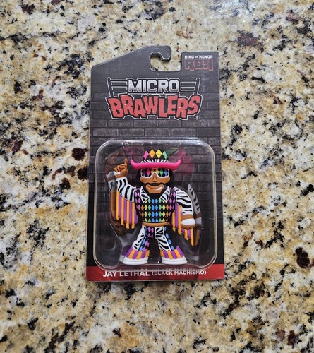 ROH Pro Wrestling Tees Micro Brawlers Limited Edition Jay Lethal Black ...